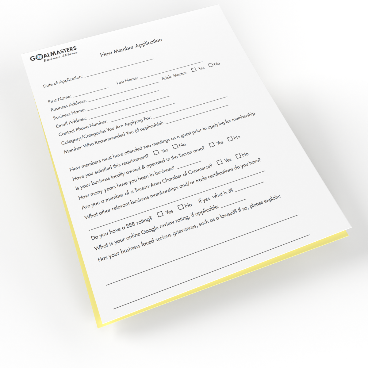 Custom Carbonless Forms (2-Part, 8.5" X 11") | CdesignsPrint